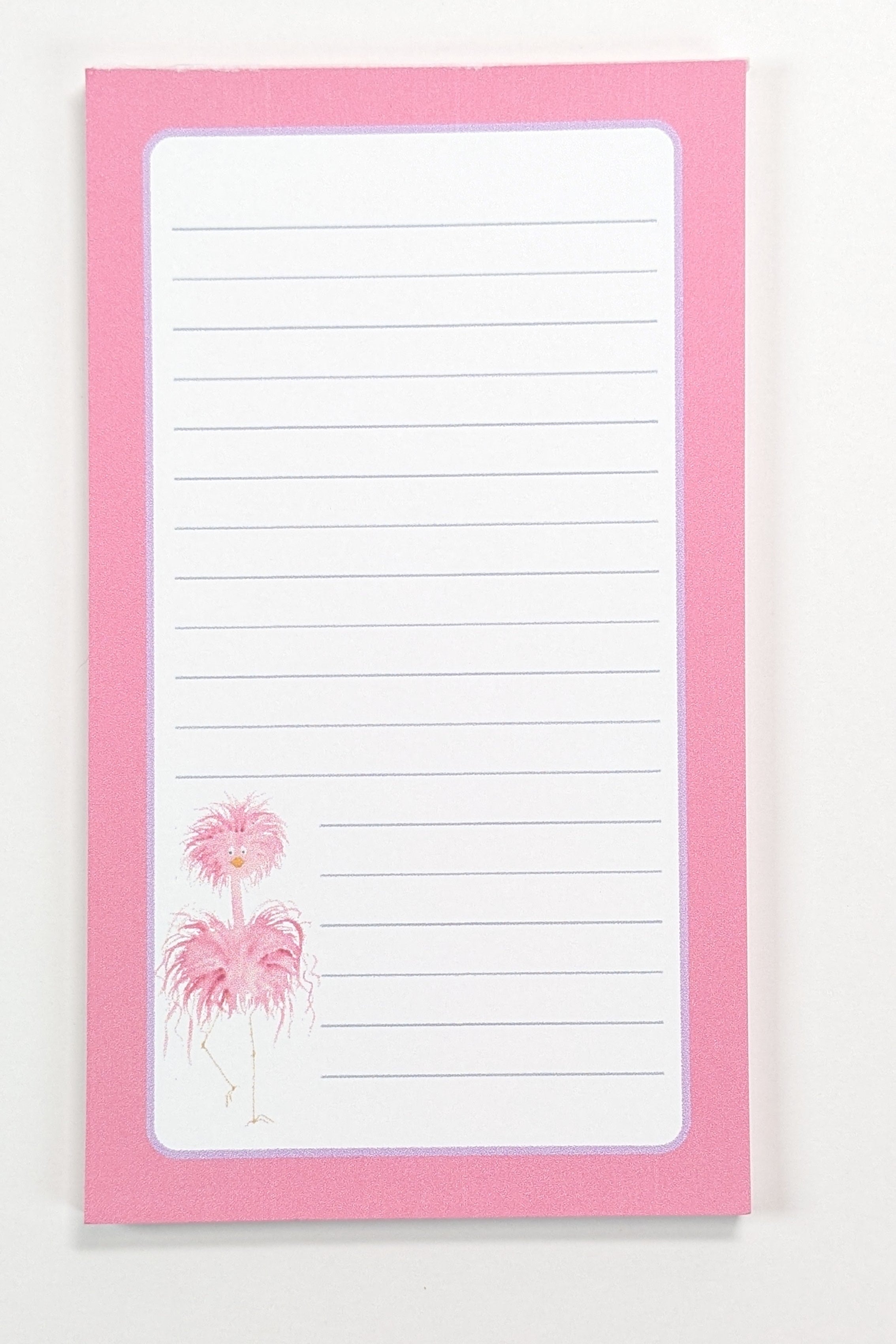 Flamingo Notepad – Butterfly Ginger Lane